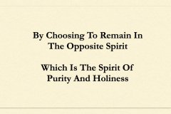 Praying To Our Holy Spirit - Restore Purity